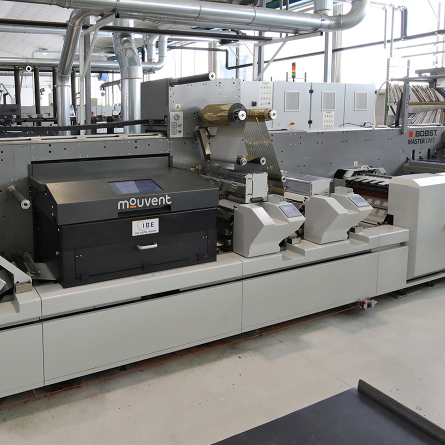 BOBST MASTER DM5 optimiza la producción de etiquetas para I.B.E. en ...